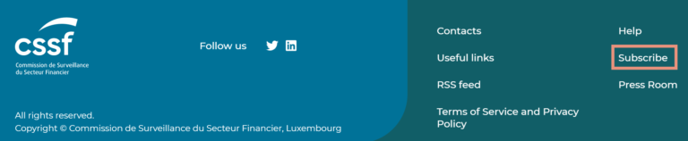 Help – CSSF