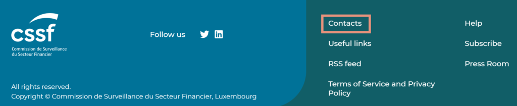 Help – CSSF