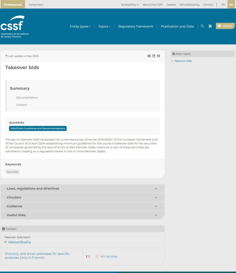 Help – CSSF